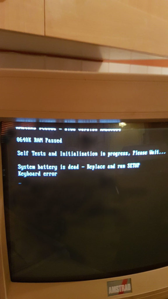 Amstrad PC5086 z monitorem, instrukcjami i oprogramowaniem – Retro ...